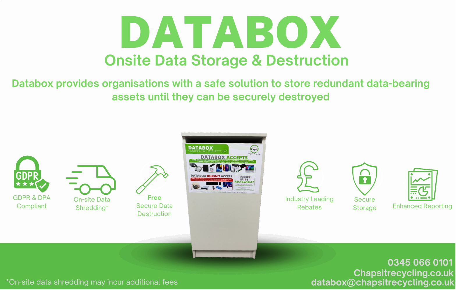 Databox- Your Onsite Data Storage & Destruction Solution